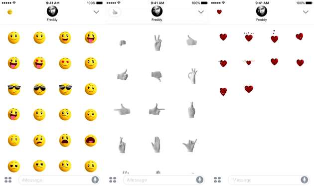 Apple-Stickers-iOS-10 - iappTweak